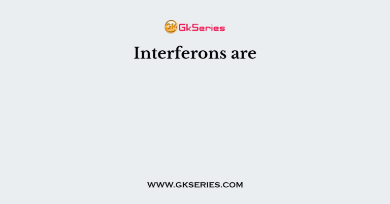 Interferons Are 1995