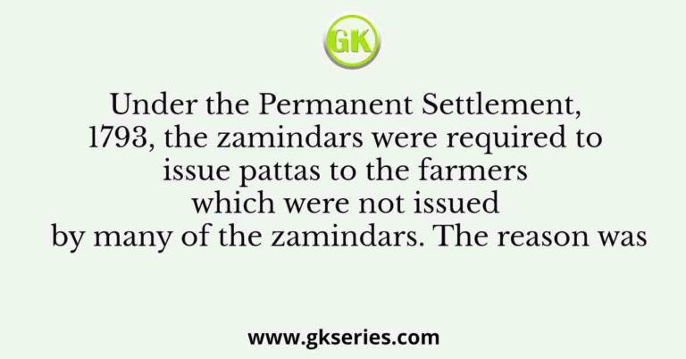 Under the Permanent Settlement, 1793, the zamindars were required to ...