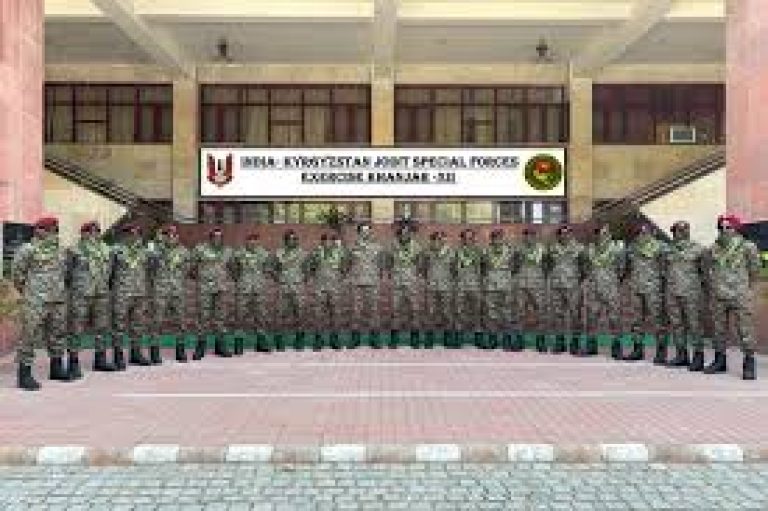 India-Kyrgyzstan Joint Special Forces Exercise KHANJAR-XII