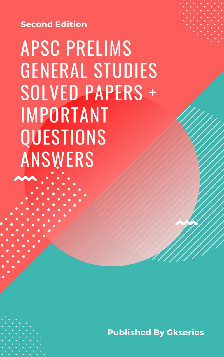 APSC CCE Prelims Paper I (General Studies) EBook | 1150 Nos. Solved ...